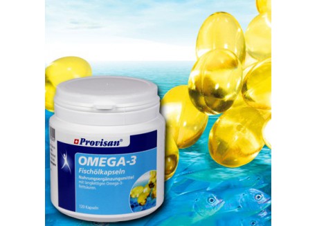 Omega-3-Fischöl 120 Kapseln | Provisan | Shop Ganzheitlich leben in Balance